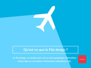 Qu'est-ce que le Flat Design ou Design plat ? Définition Flat Design