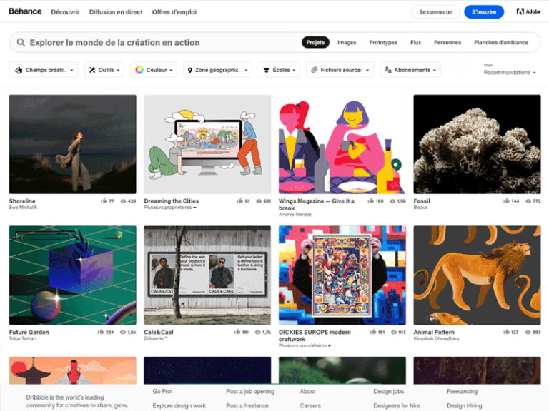 10 sites inspirants en UI design